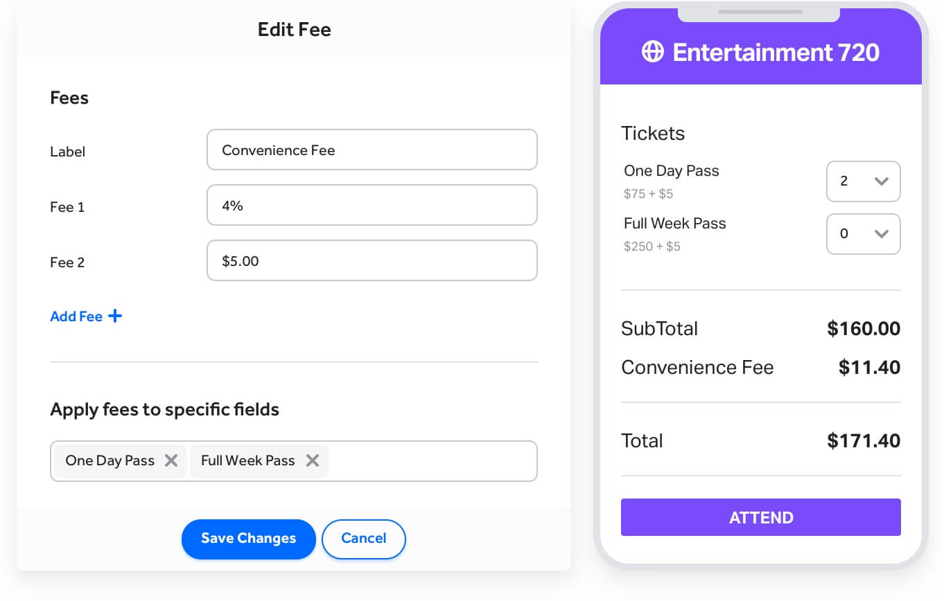 Event Ticketing Software | Keep All Convenience Fees