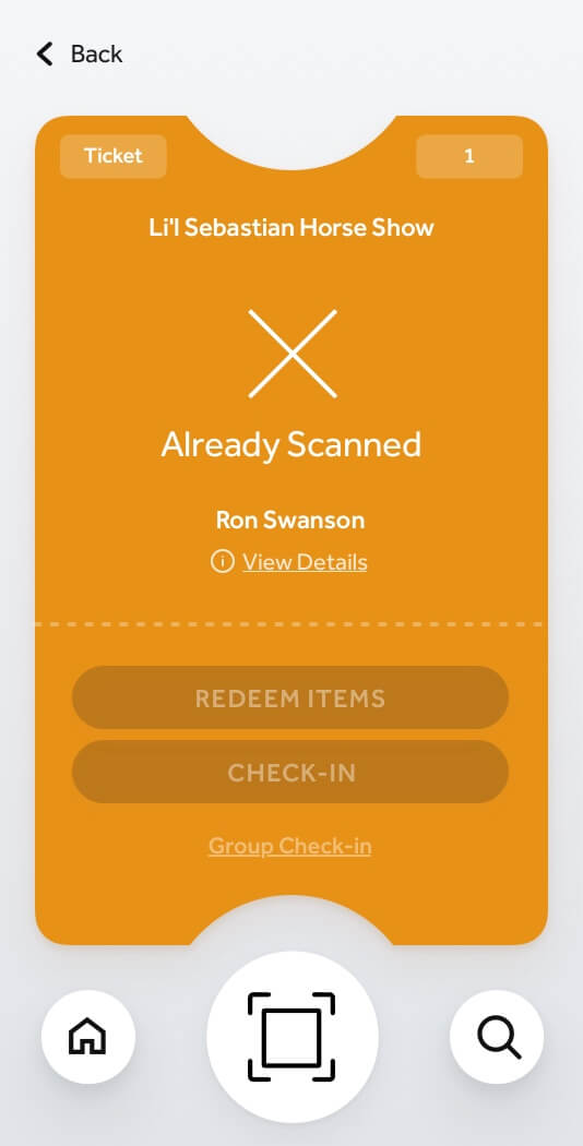 Free Event Ticketing Barcode Scanner App | TicketSpice