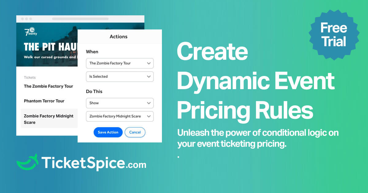 Create Event Ticketing Pages with Dynamic Pricing