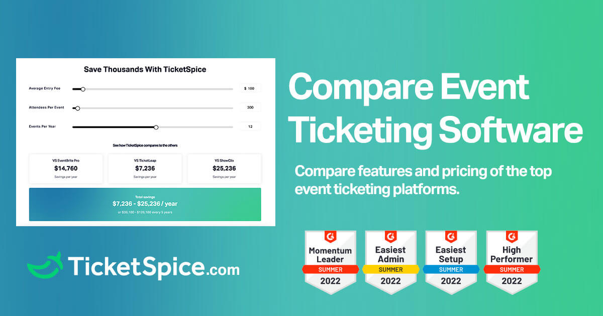 Compare Ticketing and Event Management Software
