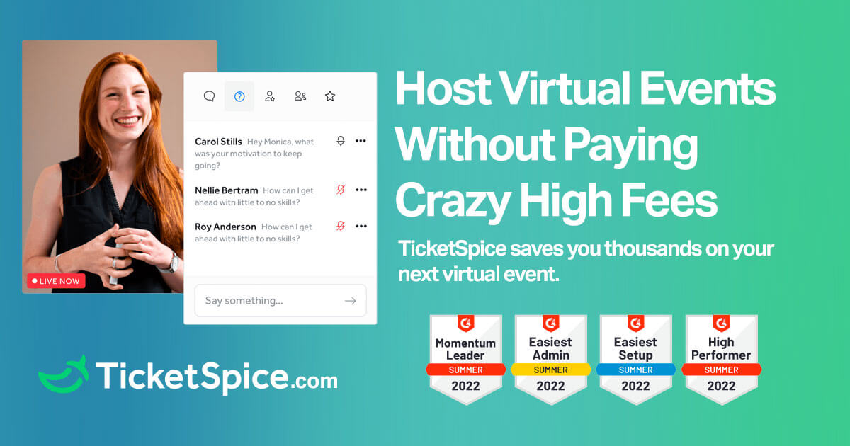 Virtual Event Software - Sell Tickets for Virtual Events
