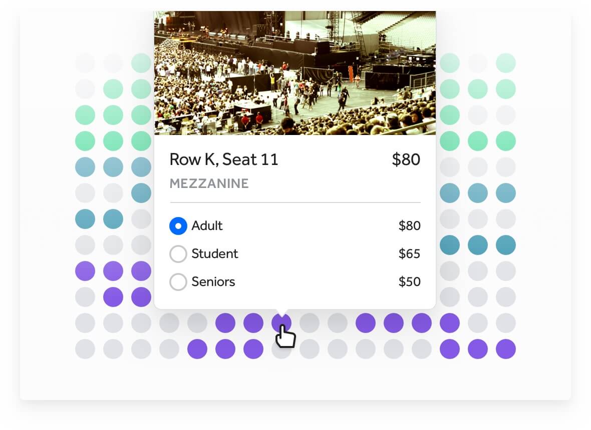 Reserved Seating Ticketing Software to Sell Tickets