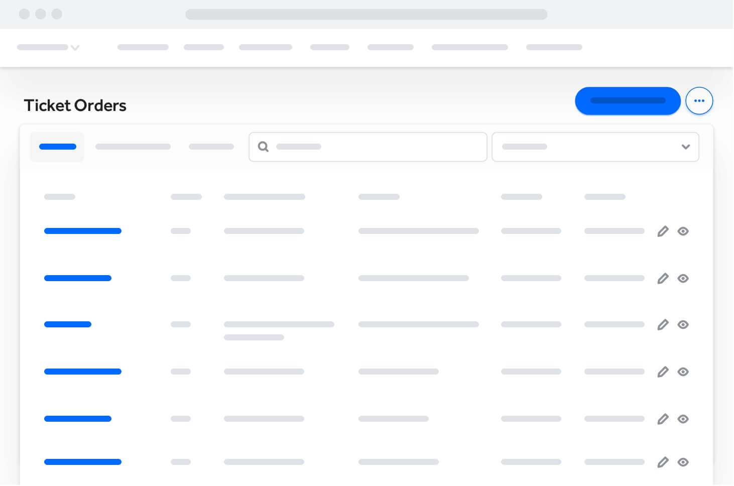 Easy Ticket Order Edits, Upgrades, and Cancelations