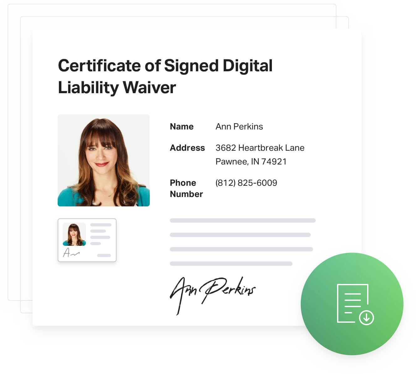 Event Ticketing Pages with Digital Release Waivers
