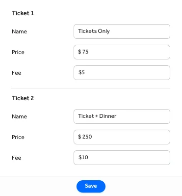 Event Ticketing for Non-Profit Fundraising Events