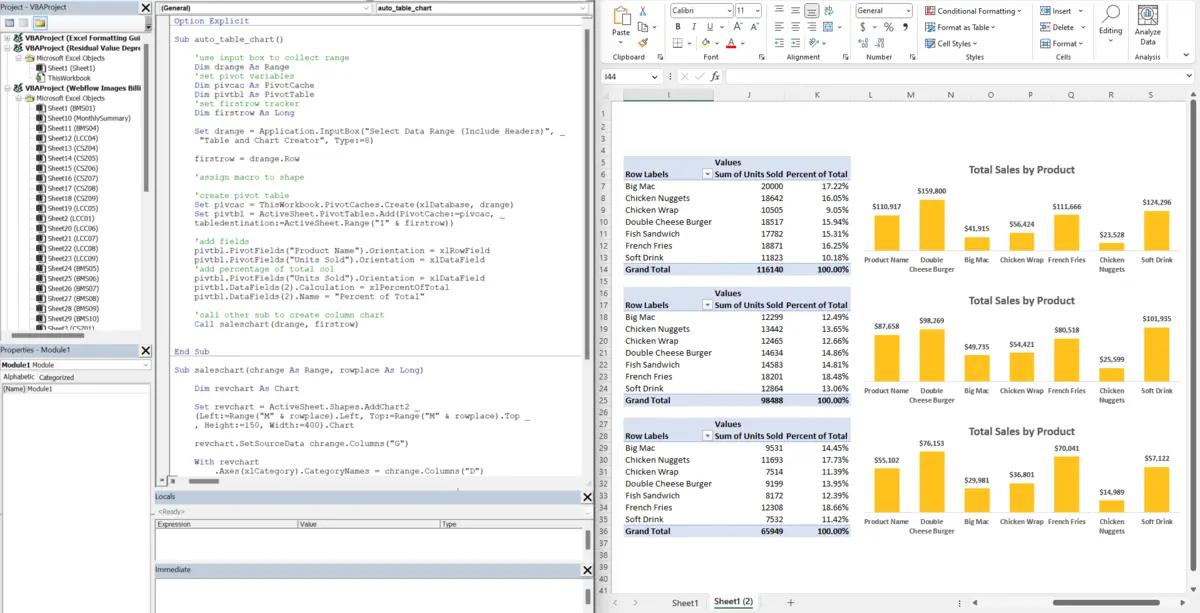 Excel VBA & Macros for Business Automation | Career Principles