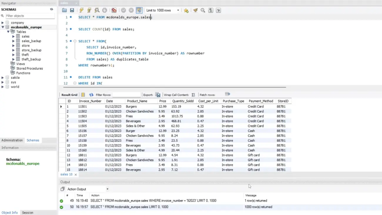 SQL for Business Analytics Course | Career Principles