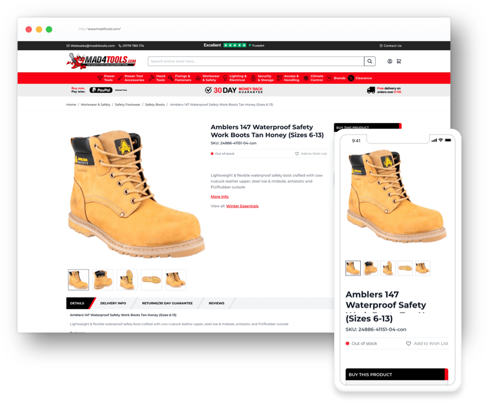 Mad4tools Hyvä Build