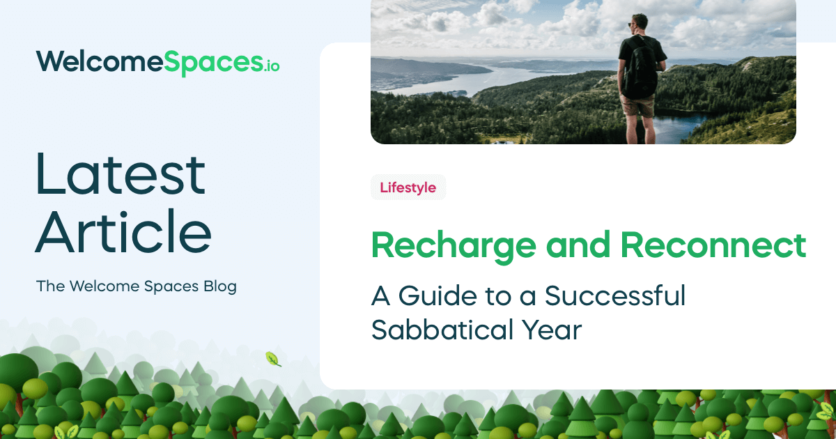 Recharge and Reconnect - A Guide to a Successful Sabbatical Year
