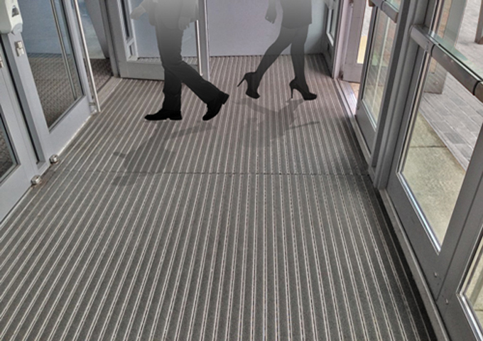 Entrance Floor Mat Split Locations