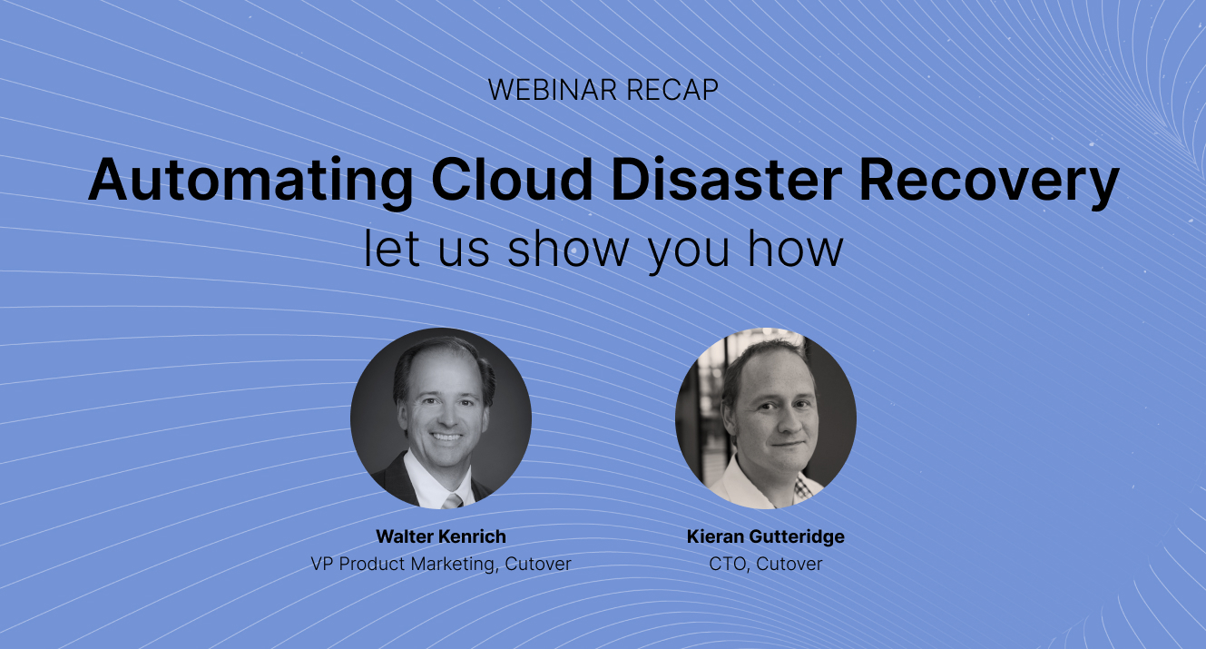Automating cloud disaster recovery: 3 things to know