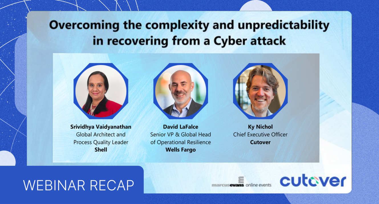 How to overcome the unpredictability of cyber recovery