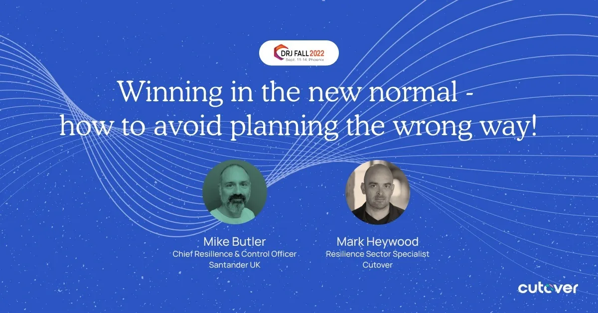 Winning in the new normal - avoid planning the wrong way