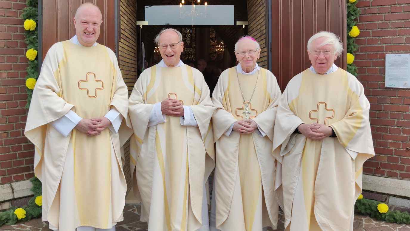 Pater Pater Busch wurde vor 50 Jahren zum Priester geweiht