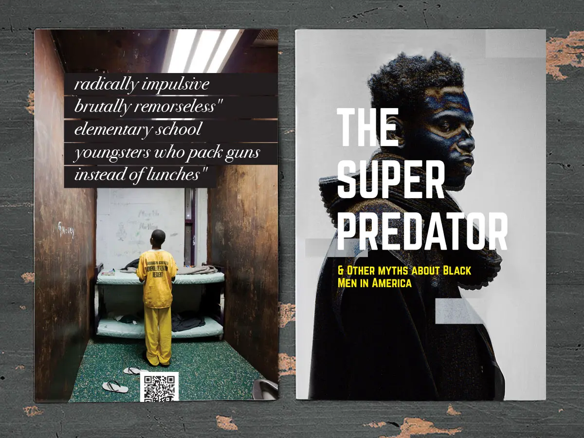 Super Predator Infographic Broadsheet Project by Homade