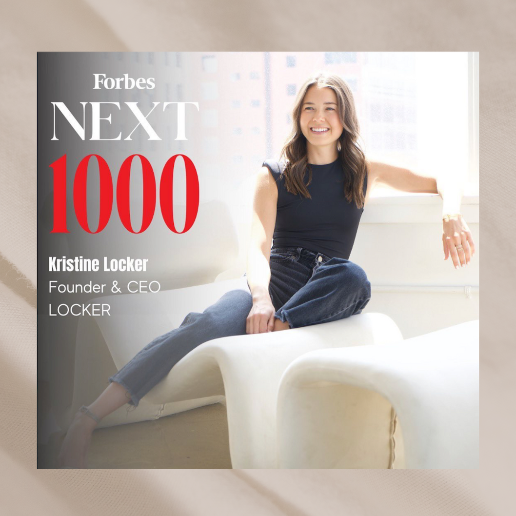 Kristine Locker: Founder + CEO of Locker, Forbes #next1000, Canceling ...