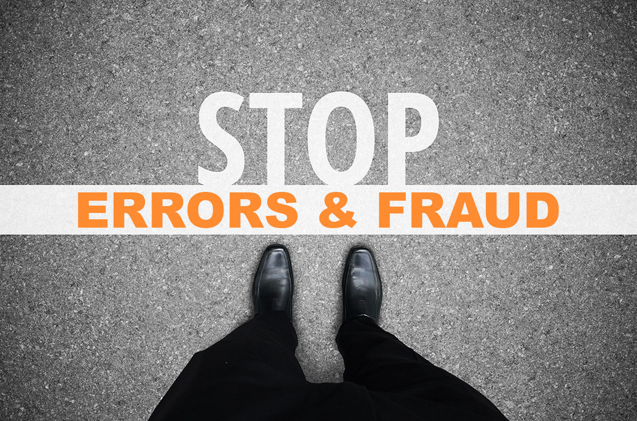 Stop Errors & Fraud! Tackle absurd revenue loss