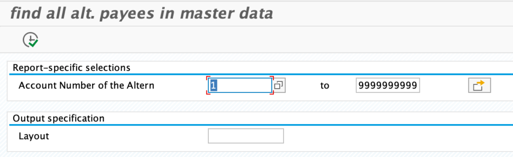 Finding an Alternative Payee