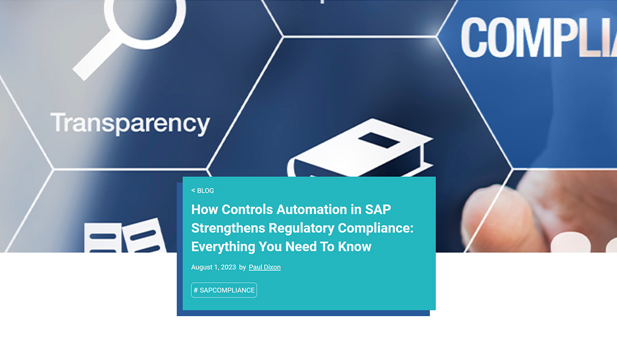 Automated SAP Controls Enhance Compliance