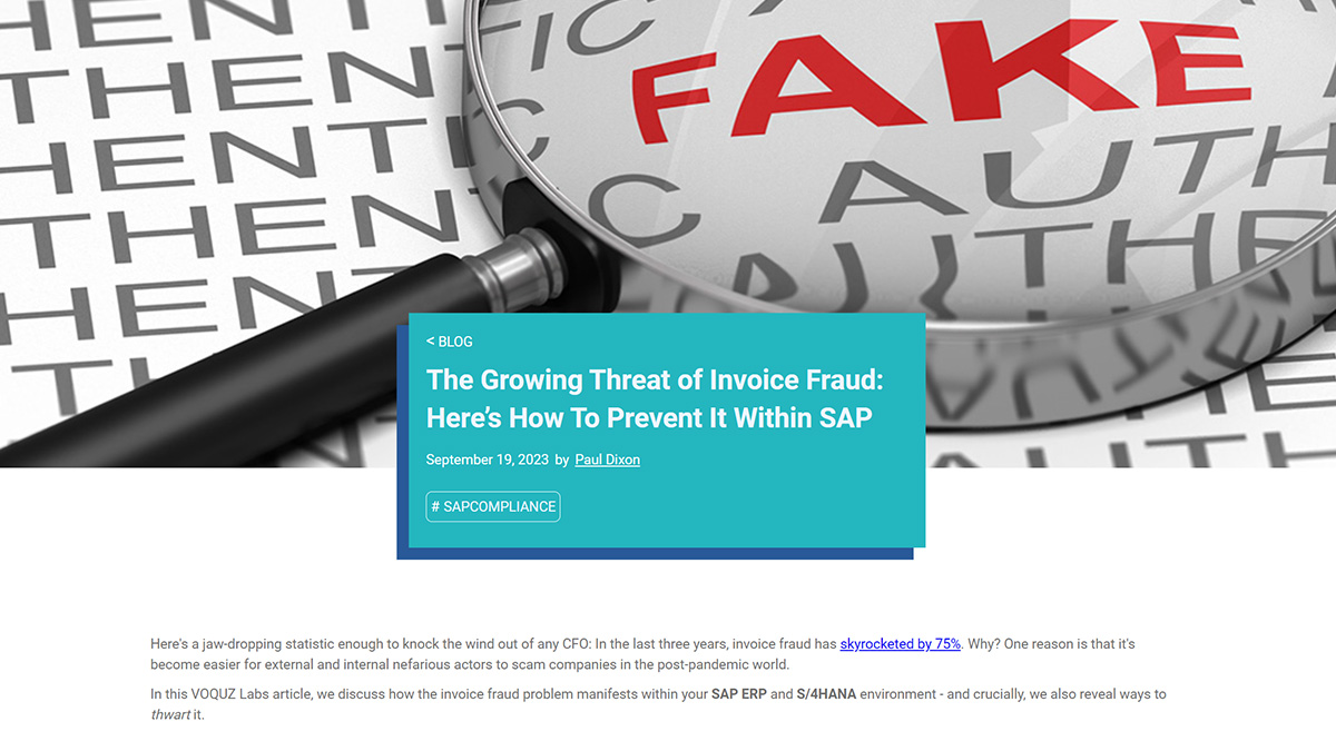 Growing Threat of Invoice Fraud: How to Prevent