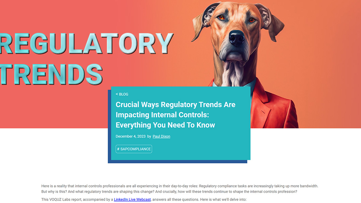 Impact Of Regulatory Trends On Internal Controls impact-of-regulatory-trends-on-internal-controls