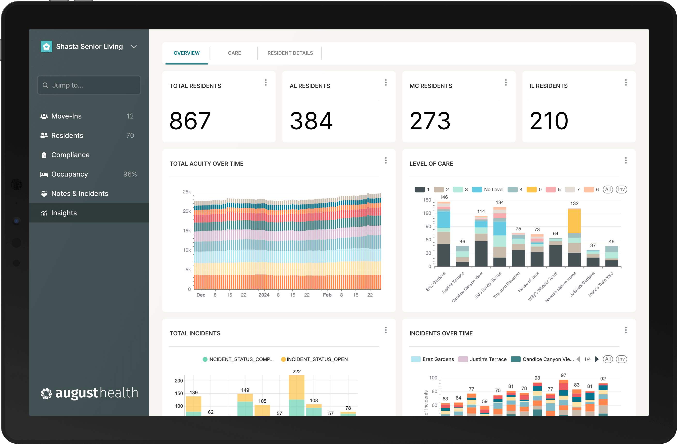 August Health - Modern senior living software