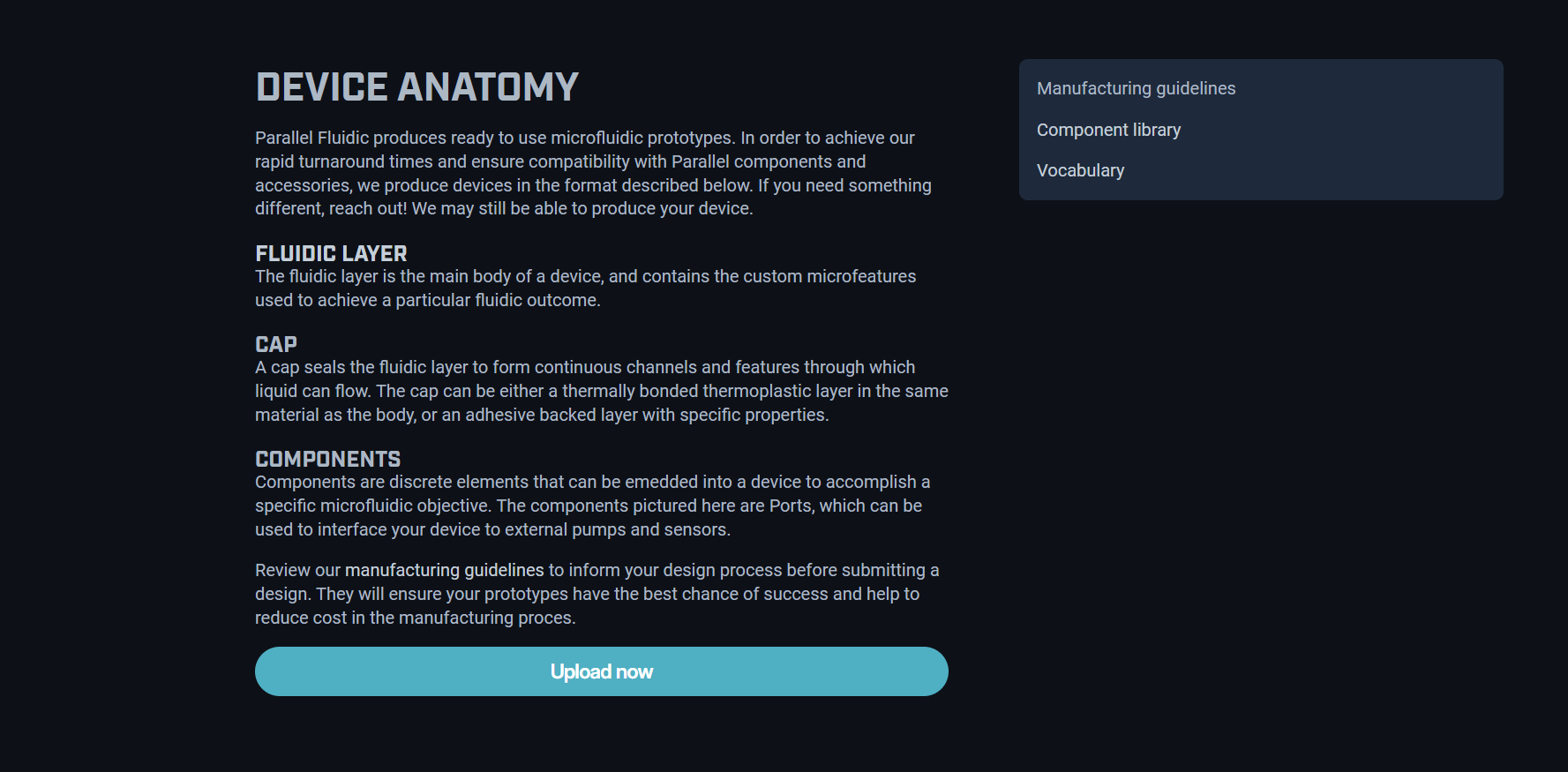 Parallel Fluidics | Microfluidic Device Design Center