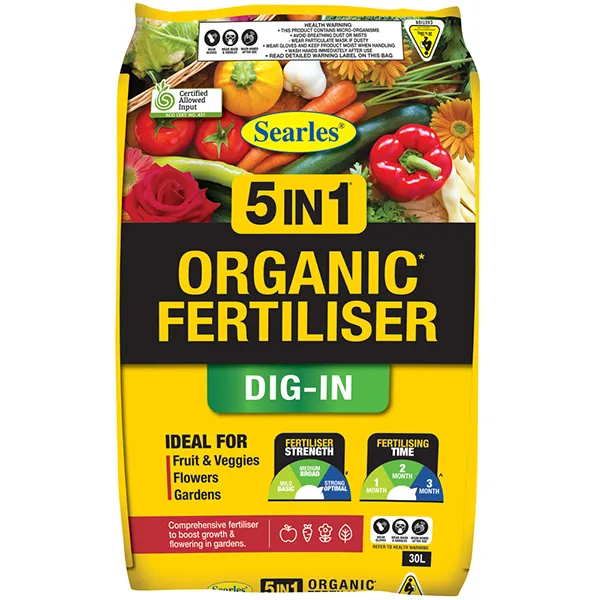 Searles | Product - Searles 5 IN 1 Organic Fertiliser