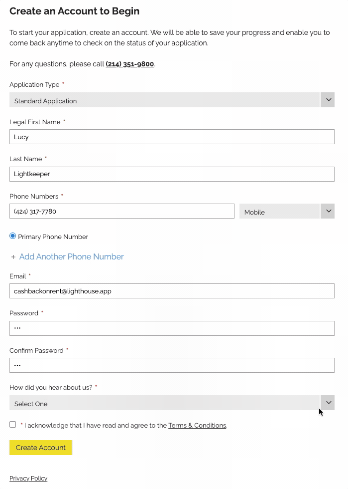 Apply to Your Next Apartment | Lighthouse