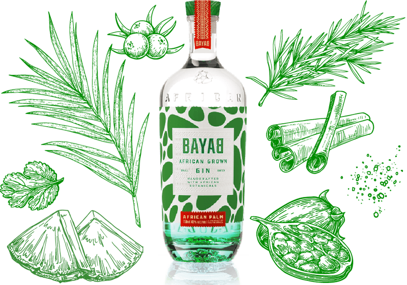 Bayab Gin – Premium Copper Distilled Gin from Africa