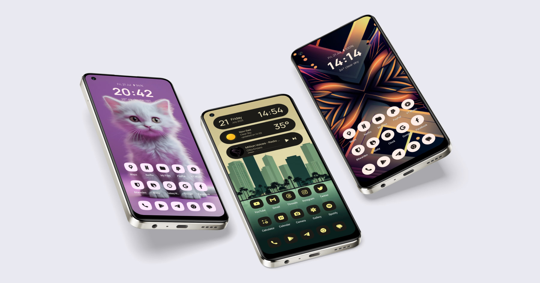 Adaptive Icon Packs for Android by One4Studio