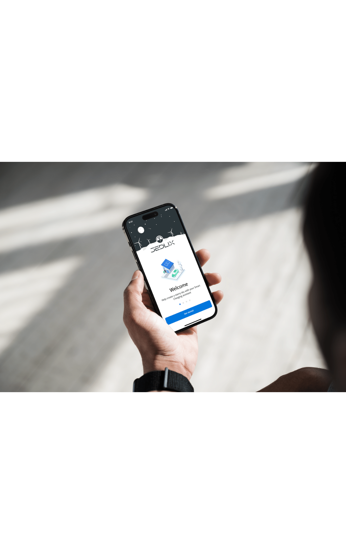 Smart Charging Home Page - Jedlix