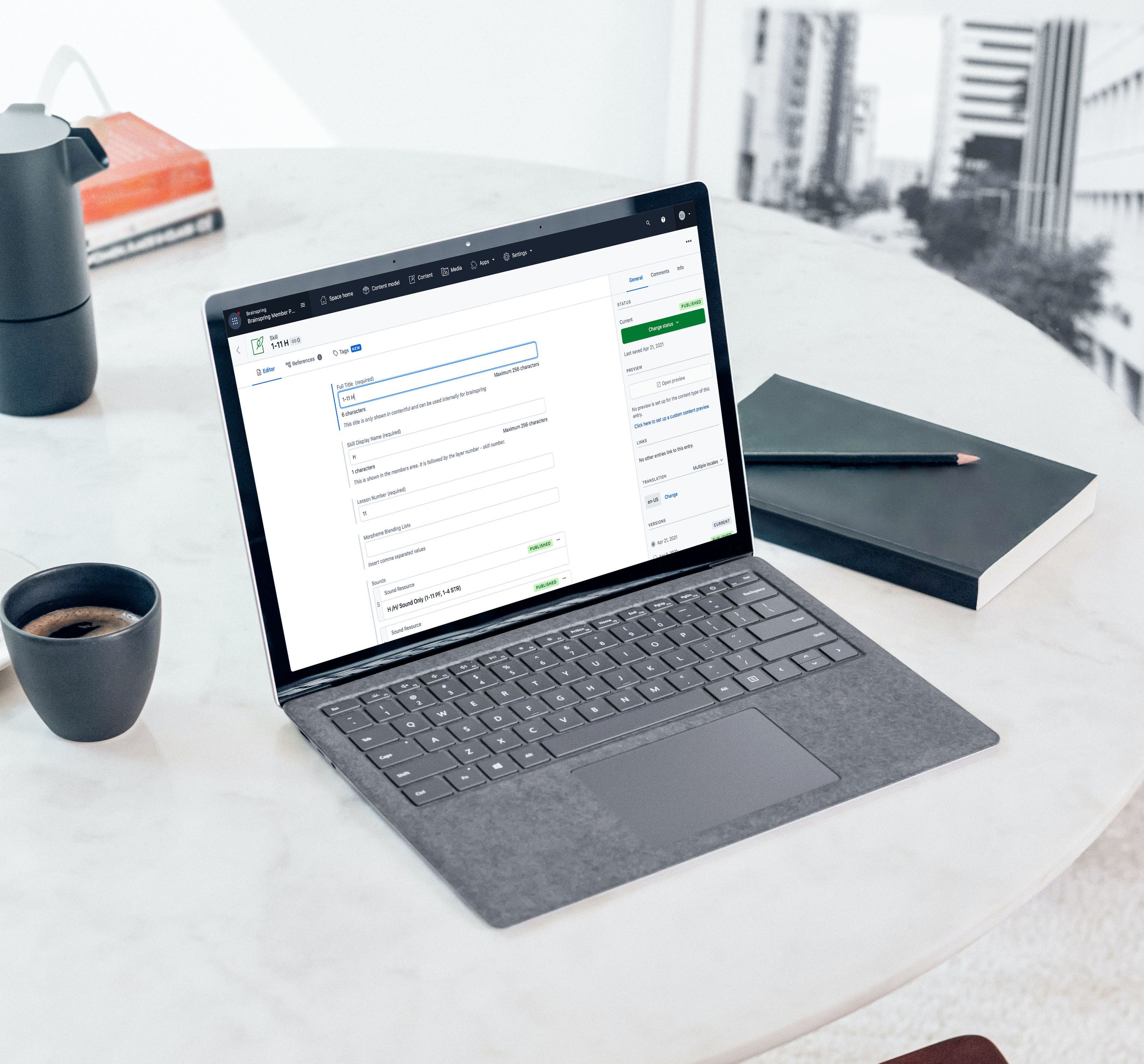 Web App Development for Brainspring