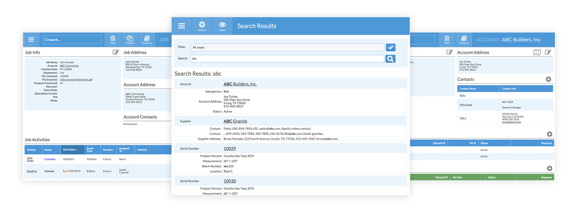 Tablet-Friendly Responsive Web App for Moraware