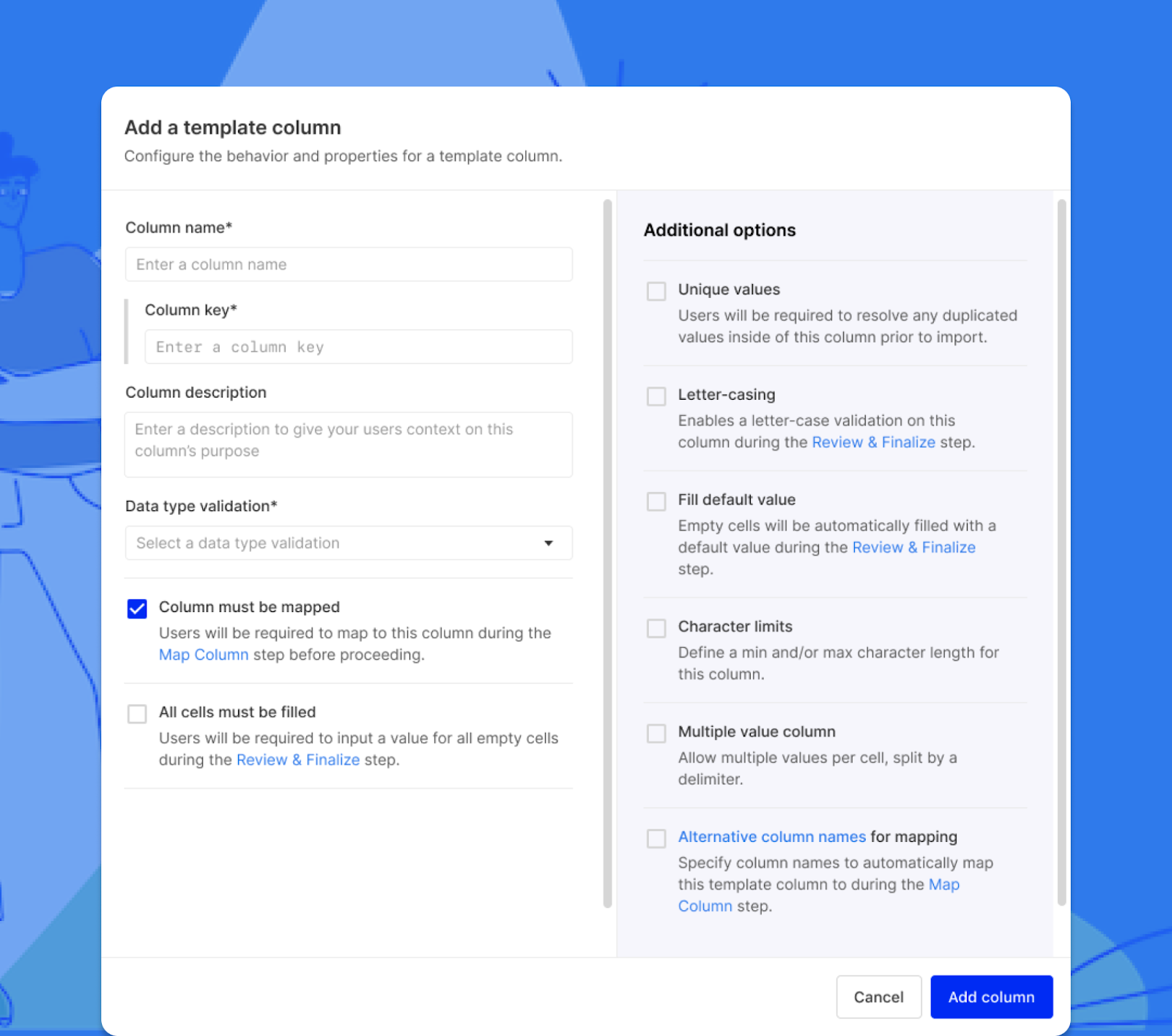 What's new in OneSchema November 22': Partial Imports, new API features