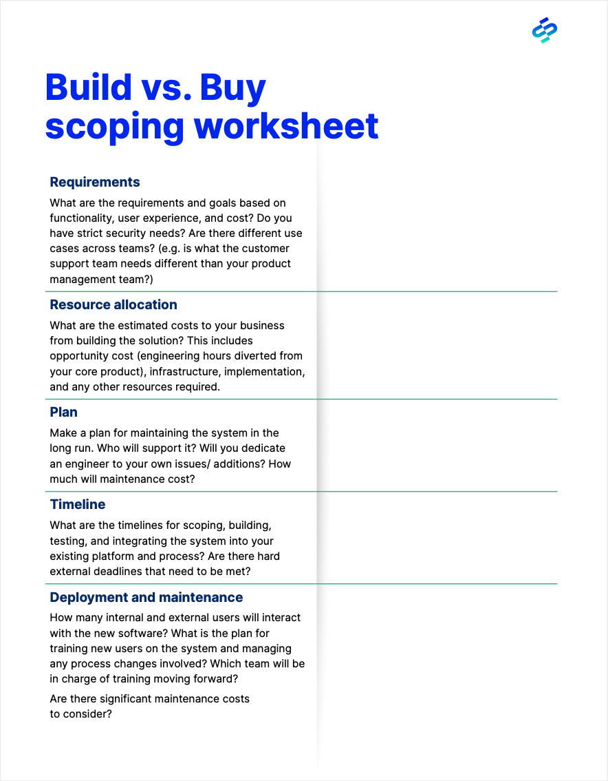 How to Make the Decision on Building vs. Buying Software