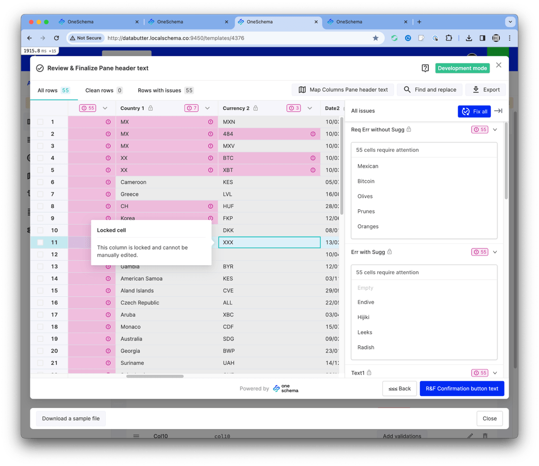 OneSchema: Launch CSV import with one line of code