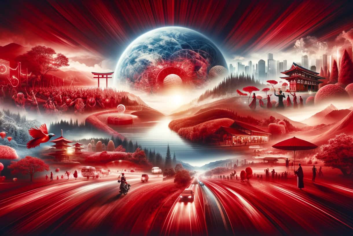 Kolor czerwony znaczenie - symbolika i psychologia czerwieni