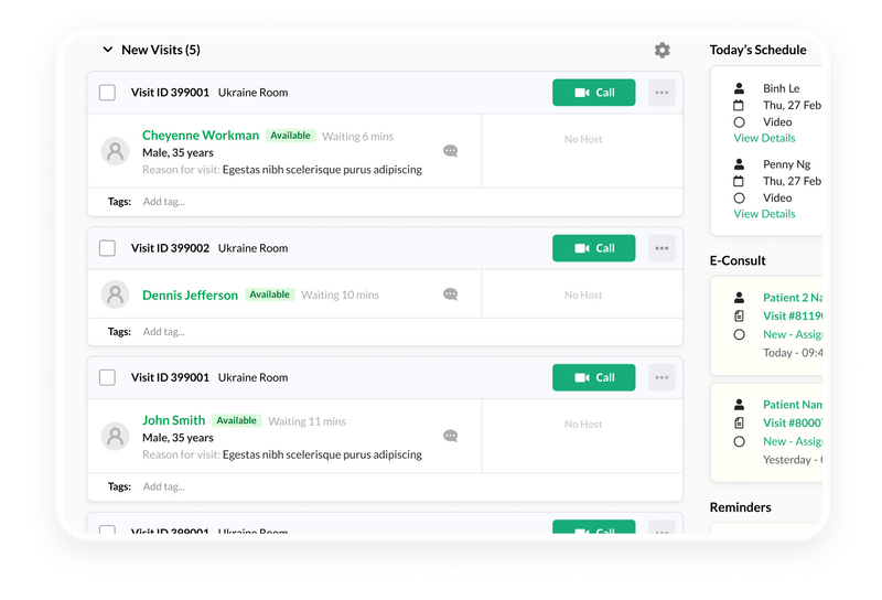 Comprehensive reviews of Top 7 most popular telehealth platforms | VSee