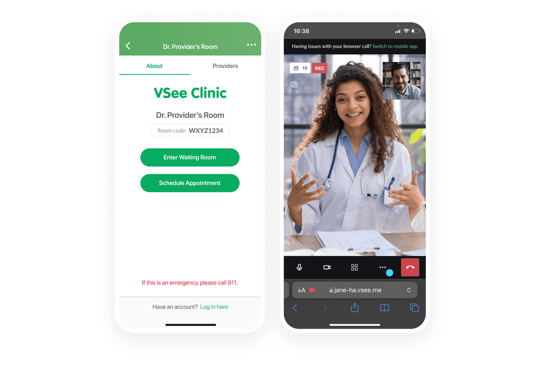 VSee Clinic for Solo Providers - Simple & Robust Telemedicine