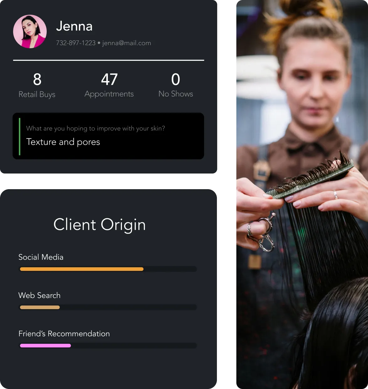 Client Insights to grow your business | GlossGenius