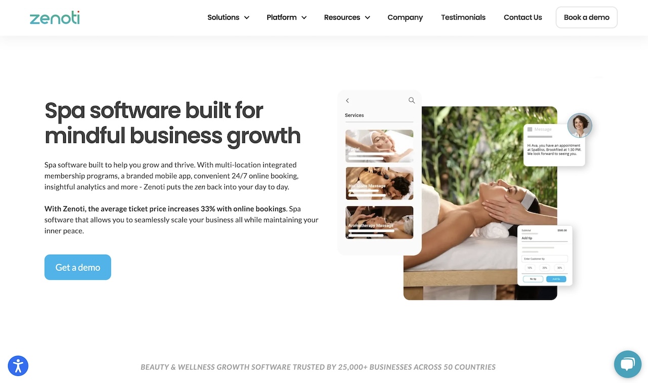 10 Best Spa Software for Small Businesses in 2024