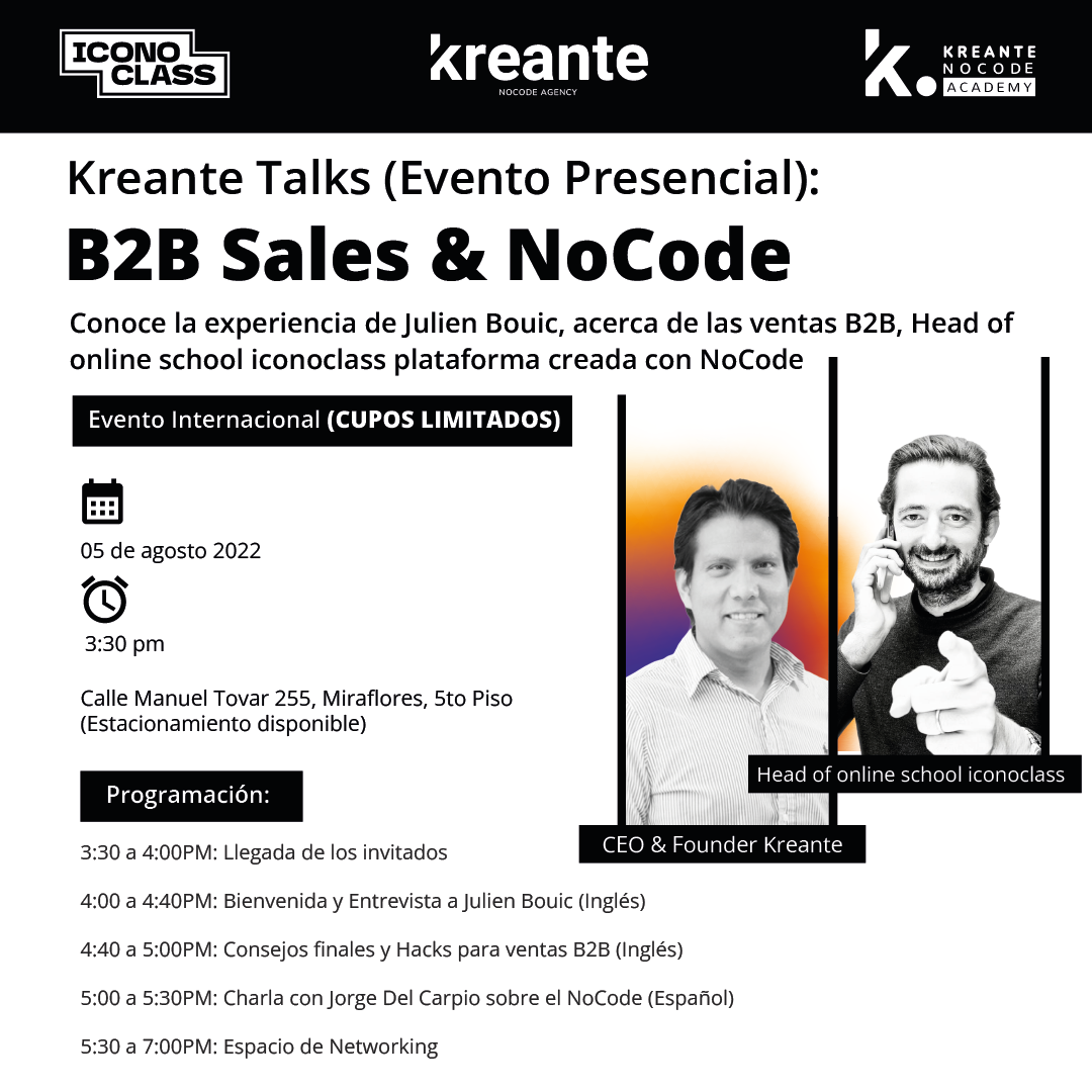 Kreante | NoCode and LowCode Development Agency | +100 projects