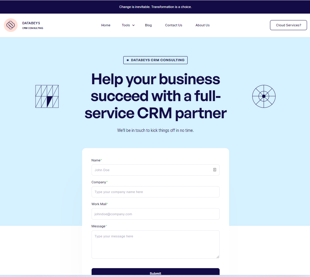 Get in Touch with Databeys | Contact Us for Expert Solutions