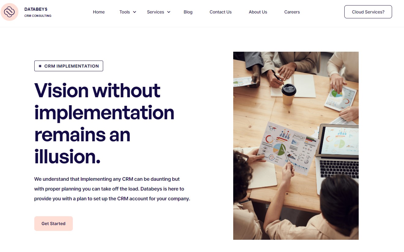 CRM Implementation Services For Business Growth | Databeys