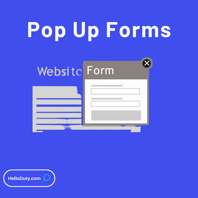 HelloDuty - What is a pop up?
