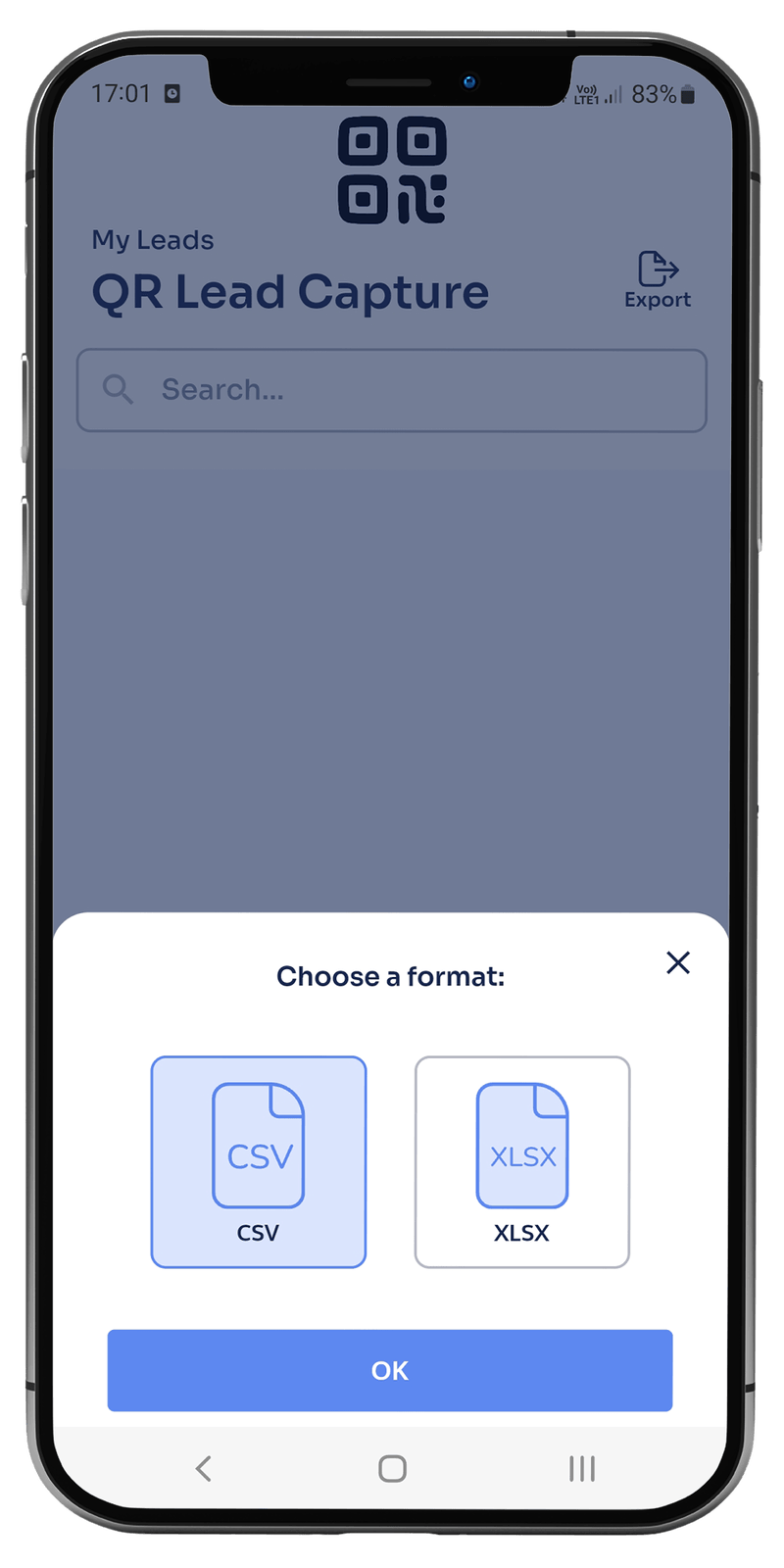 QR Lead Capture - Event lead capture app