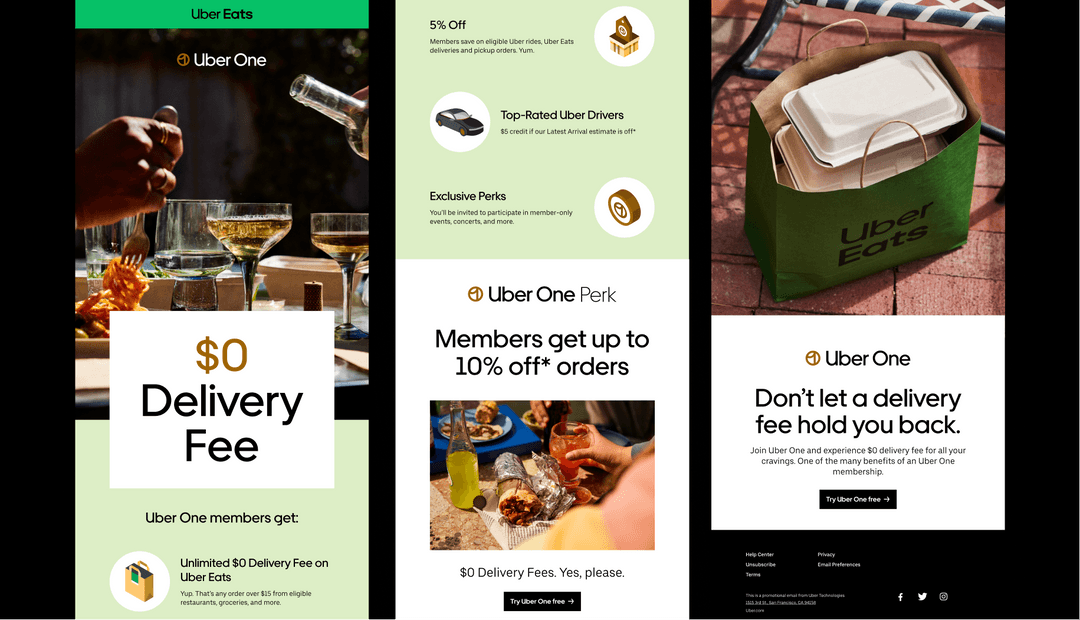 Uber One. Membership — Analogue