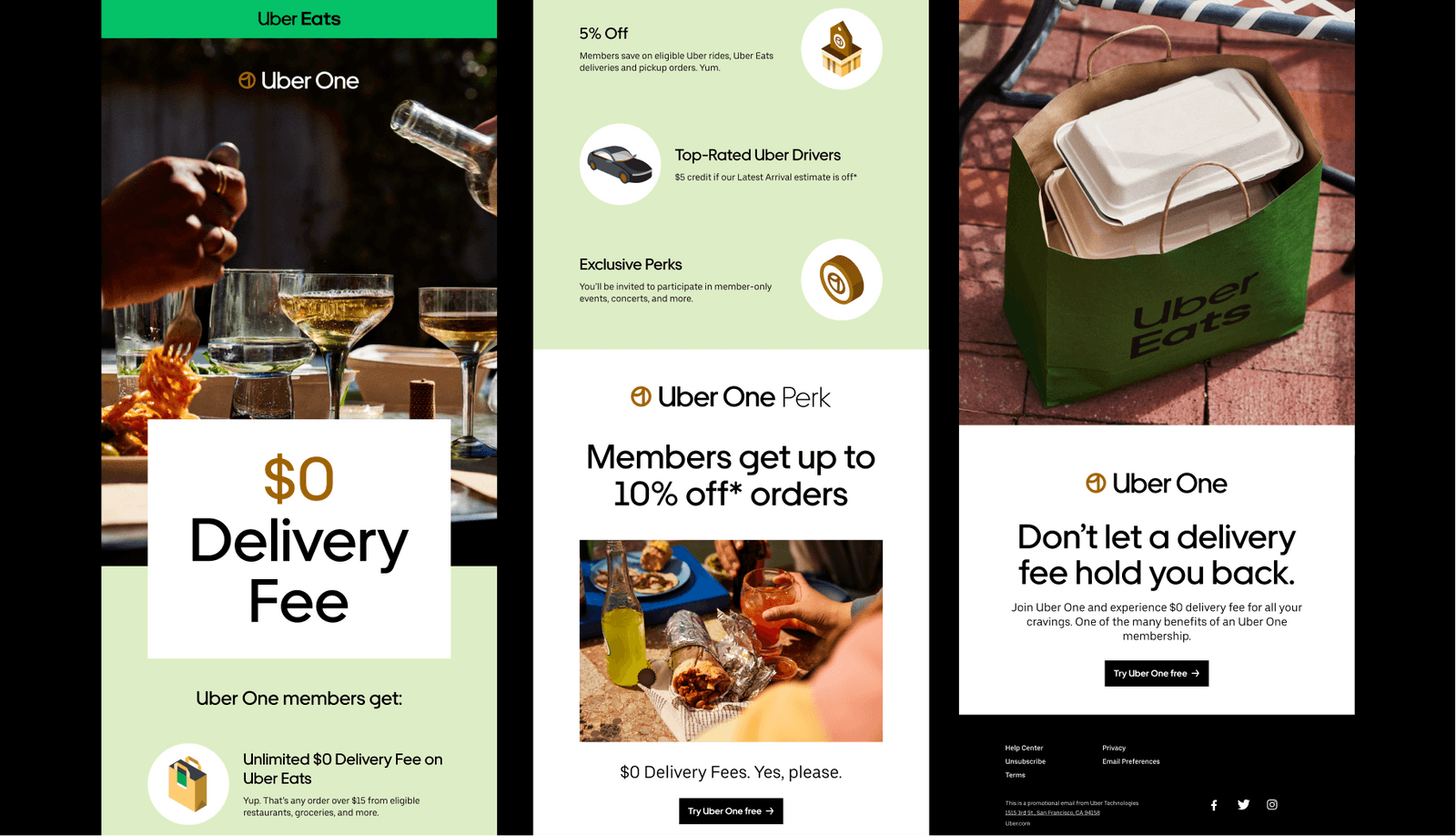Uber One. Membership — Analogue
