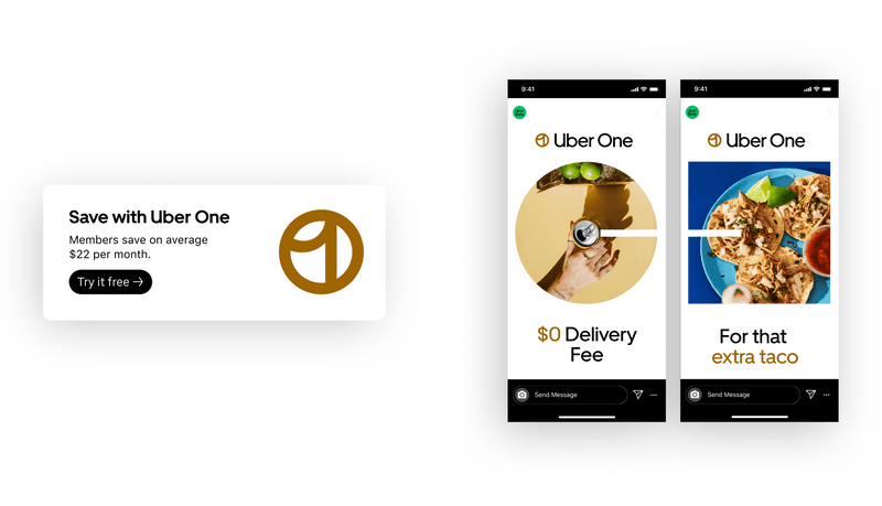 Uber One. Membership — Analogue